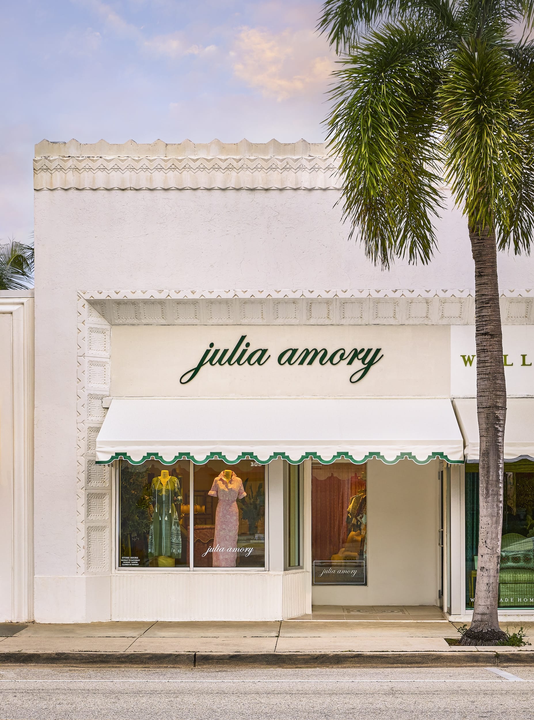 Julia Amory Flagship Store Palm Beach — Caitlin Kah Interiors